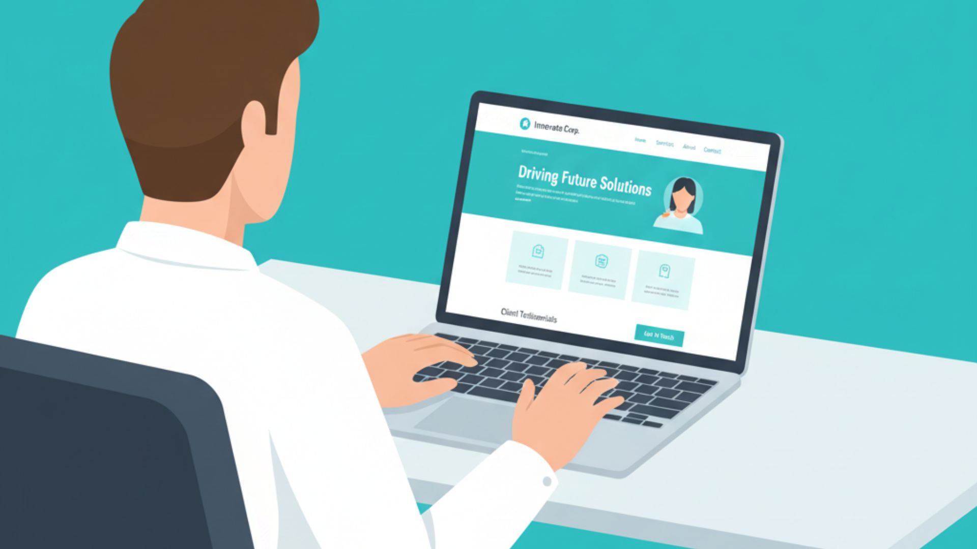 Pentingnya Platform Company Profile Modern - GRADIN